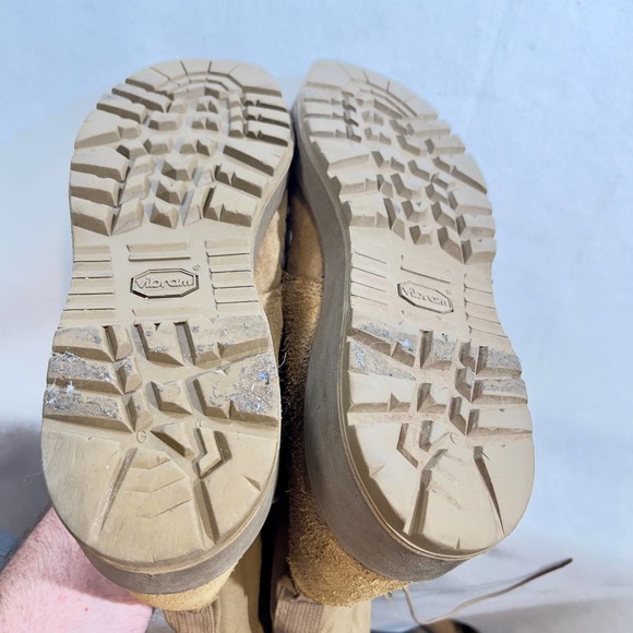 U.S. Army | Shoes | Hot Weather Army Combat Boots Coyote Mens 25r Made In Usa Vibram Soles ...